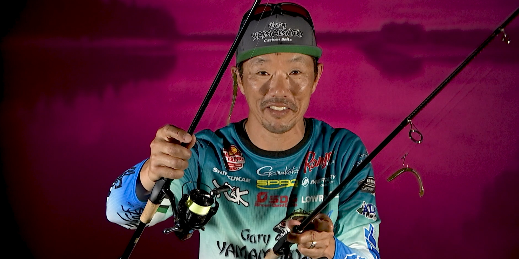 Shin Fukae's 100-pound Set Up - Major League Fishing