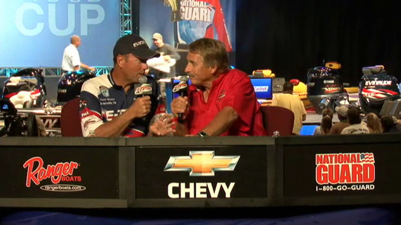 2010 FWC Day 1 Interviews - David Walker - Major League Fishing