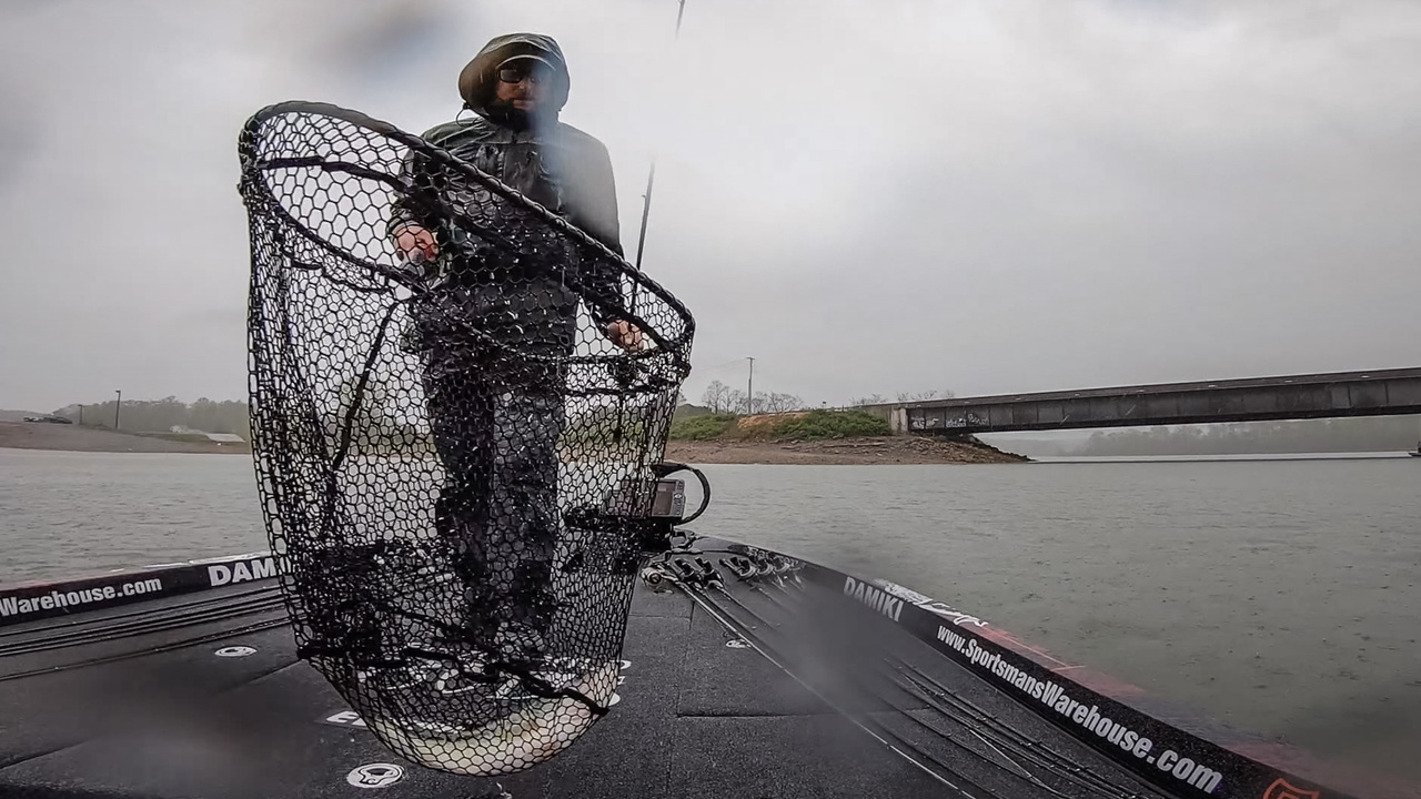 Thrift at Work on Cherokee - Major League Fishing