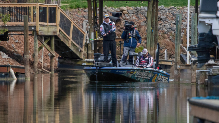 Andy Montgomery breaks down Lake Norman for REDCREST - Major League Fishing