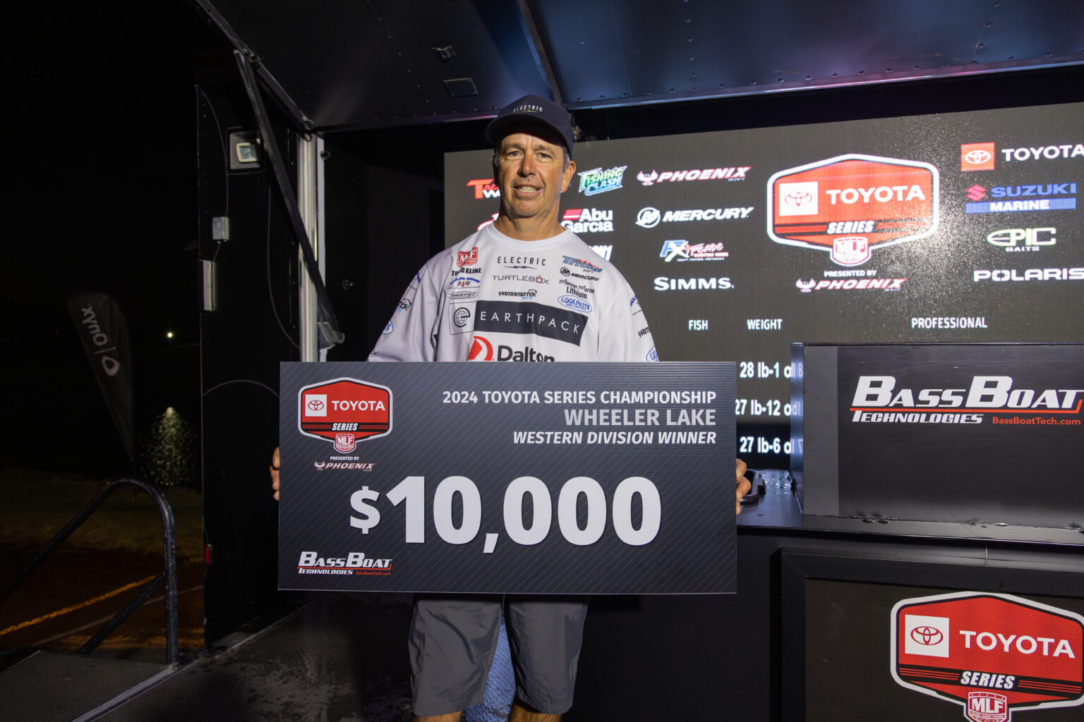 Poche blasts into the lead with 27-5 at the Toyota Series Championship ...