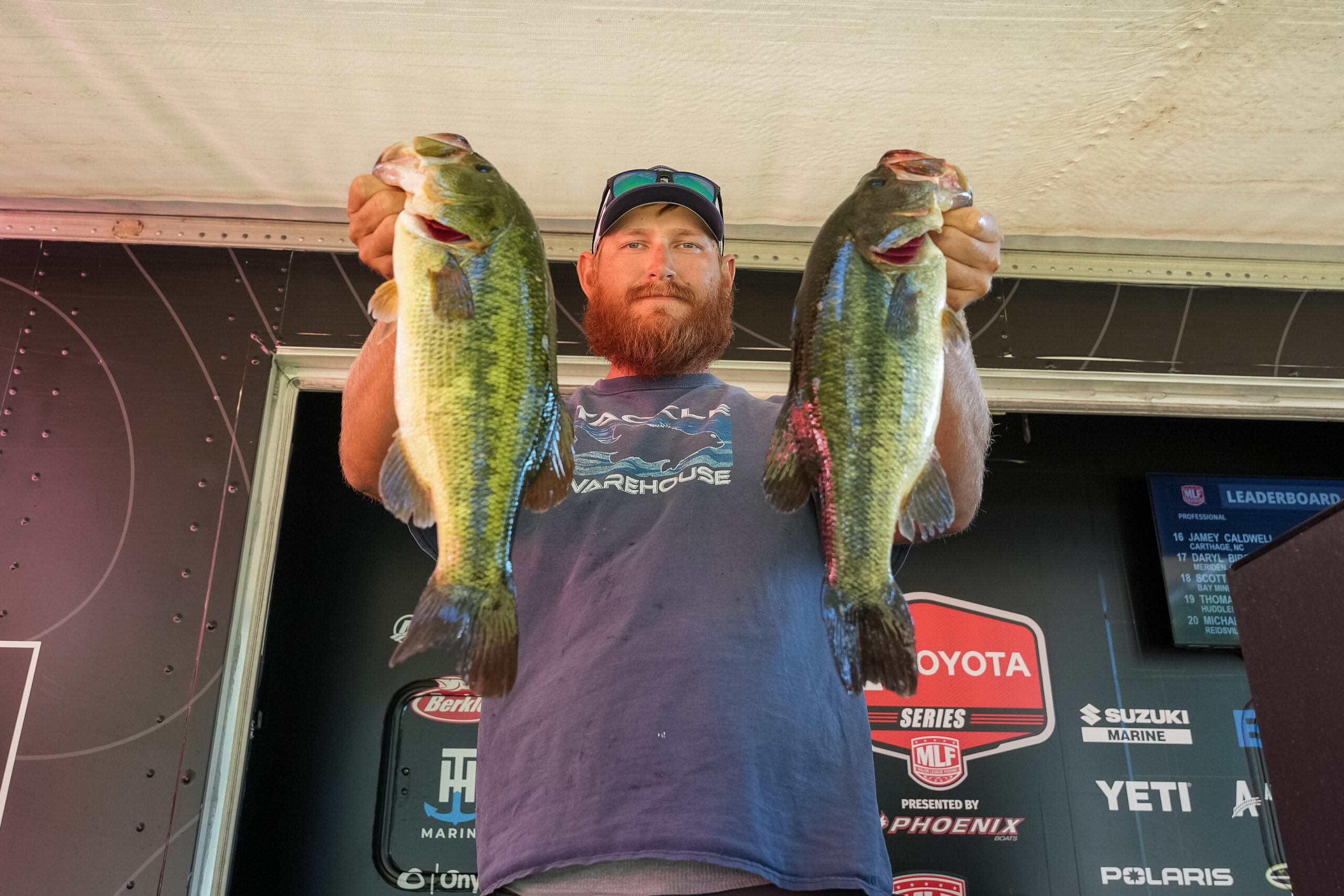 Bronson takes co-angler title on the Potomac - Major League Fishing
