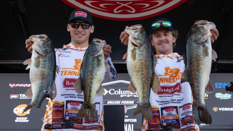 Columbia PFG College Fishing - National Championship Day 1 weigh-in (2 ...