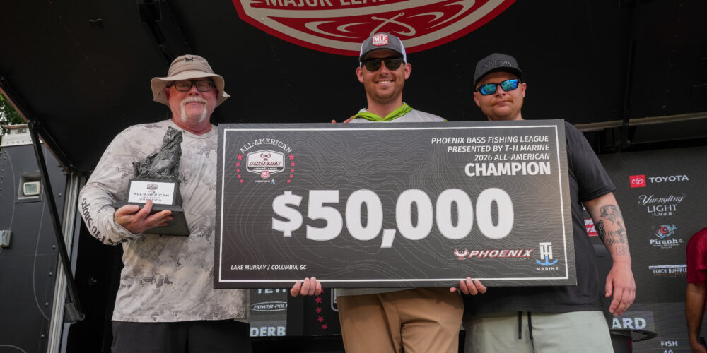 Howell surges from sixth to earn co-angler win at All-American - Major ...