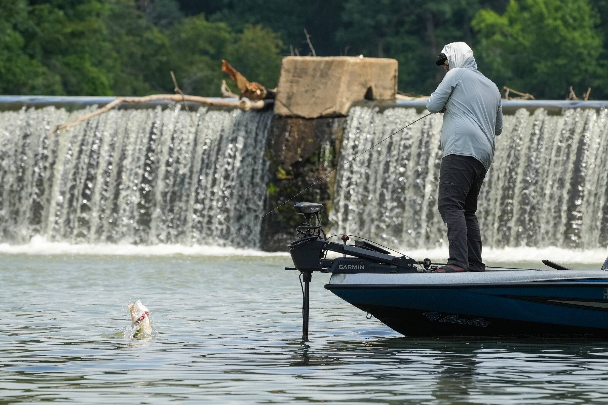 Woodall whacks 23 pounds to lead Day 1 at Dardanelle - Major League Fishing