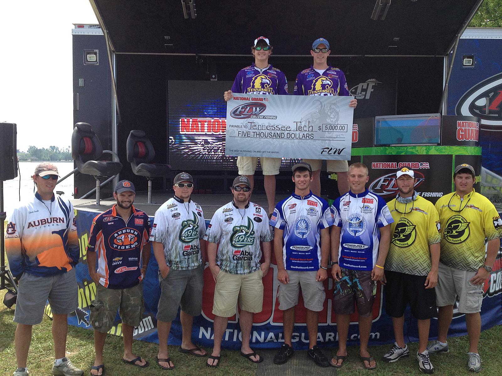 Tennessee Tech wins FLW College Fishing title on Lake Guntersville ...